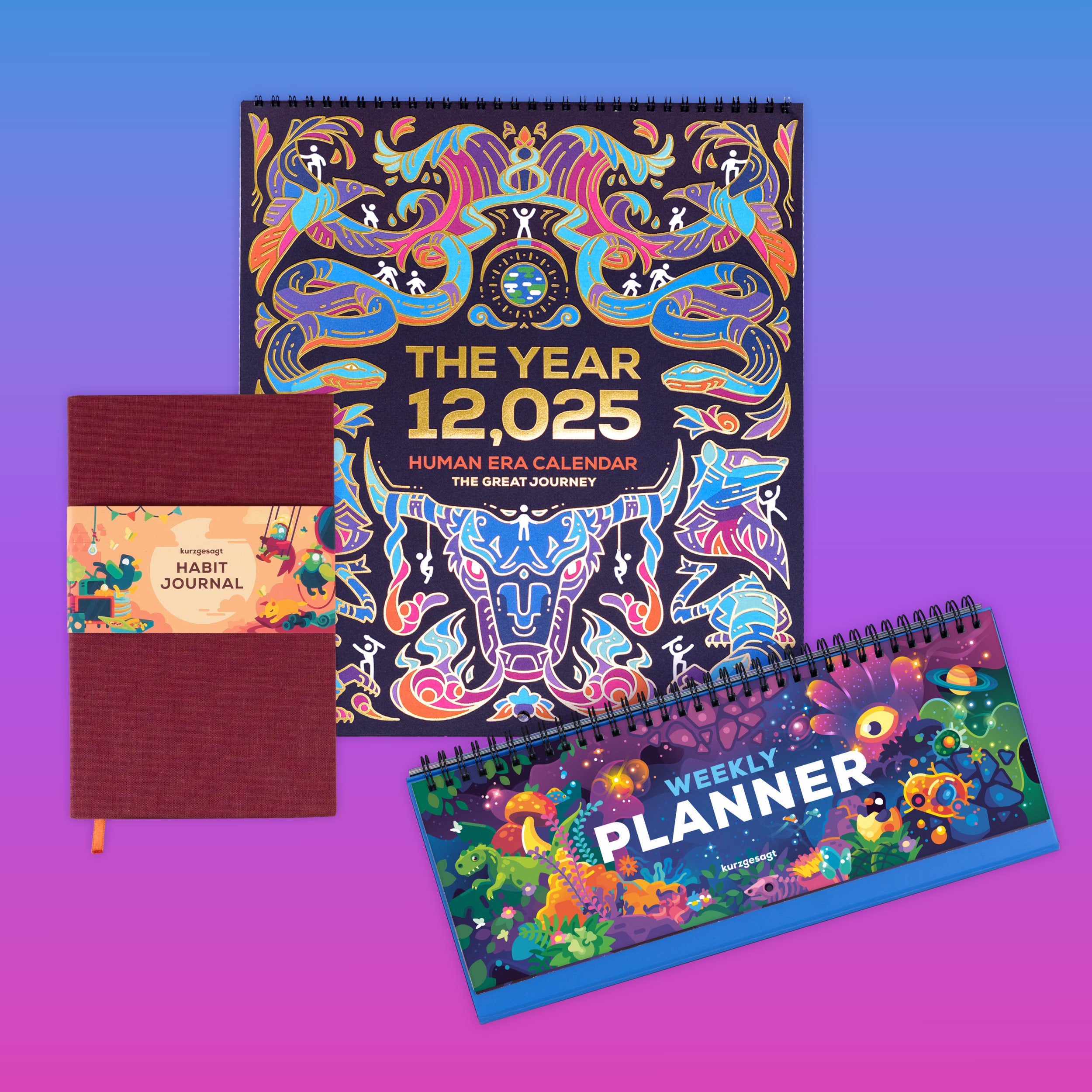 12,025 Human Era Calendar – the kurzgesagt shop